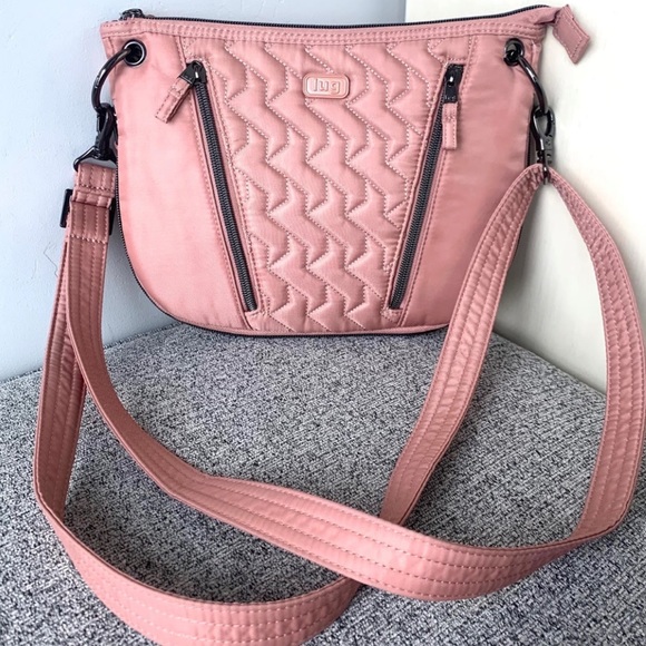 lug | Bags | Lug Swivel Convertible Pink Crossbody Purse | Poshmark